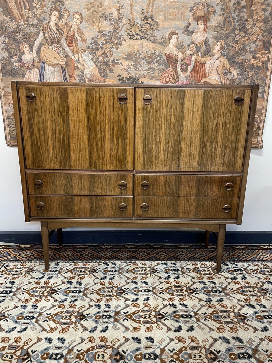 Danish Mid-Century Modern High-Board, 1960s for sale at Pamono