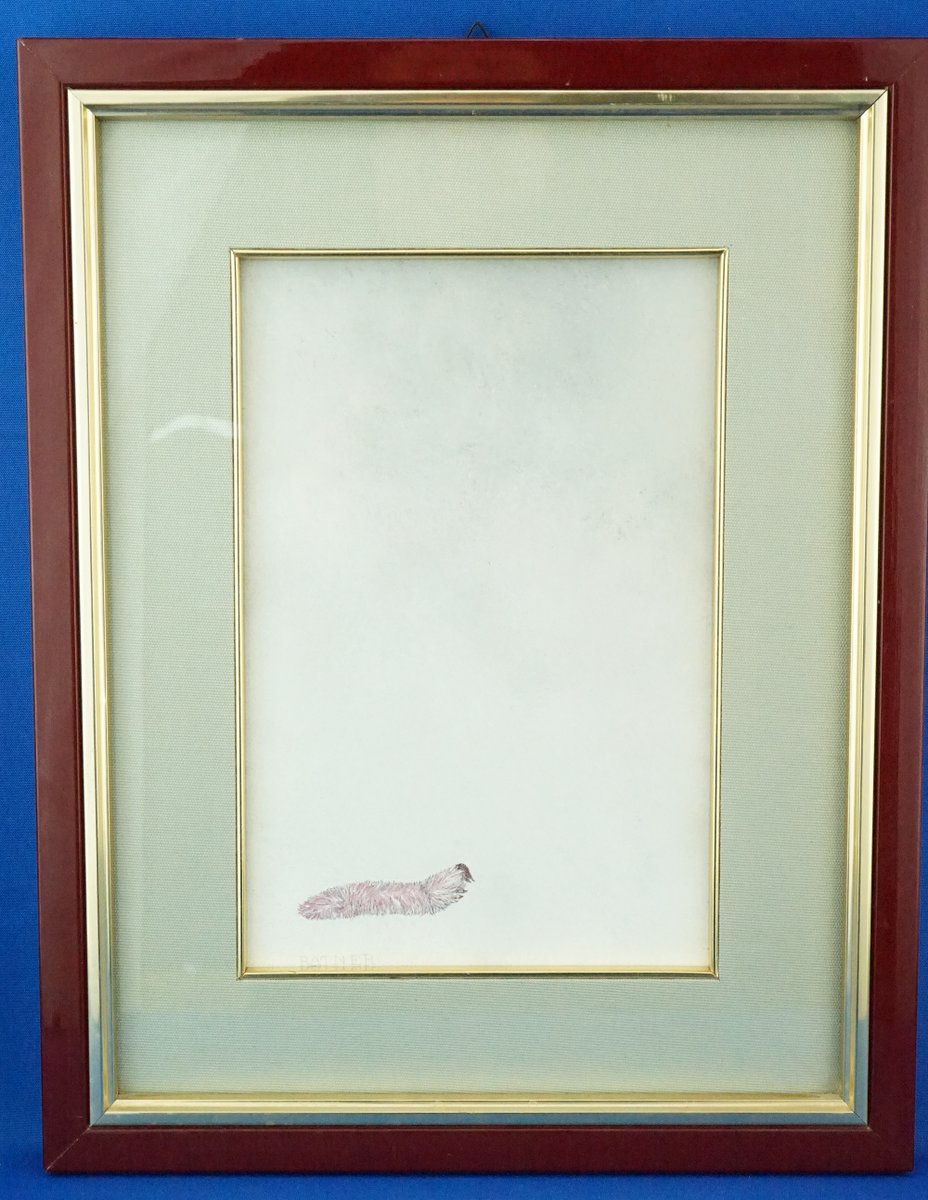 John Ratner, Insect, Oil Painting on Paper, 20th Century for sale at Pamono