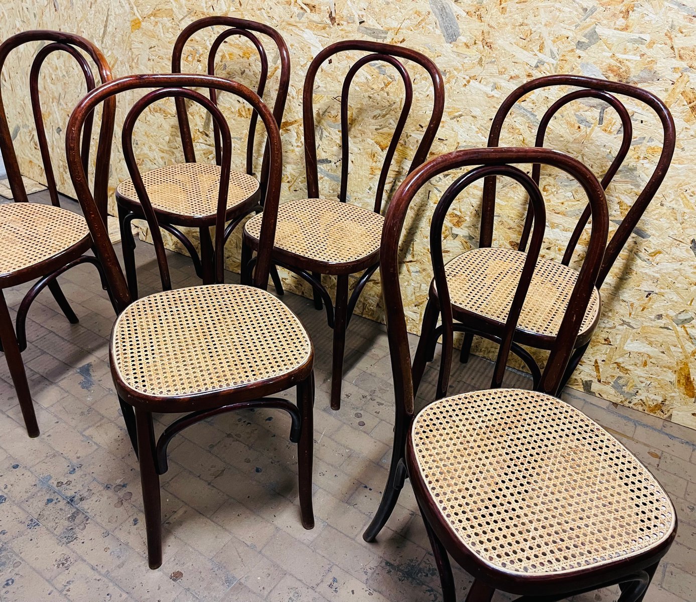 Art Nouveau Bistro Chair with Vienna Straw Seat by Michael Thonet for ...