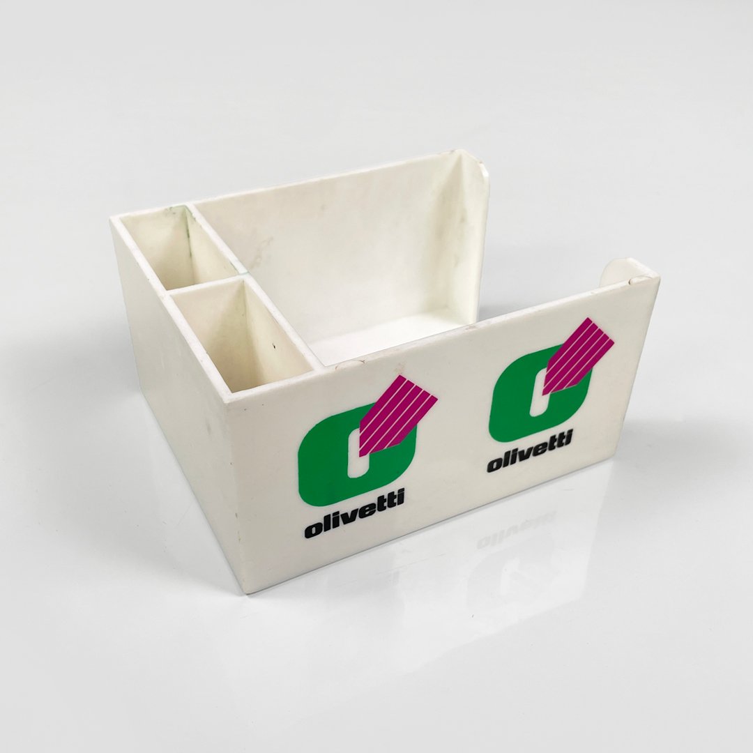 Italian Modern Plastic Storage from Olivetti, 1970s for sale at Pamono