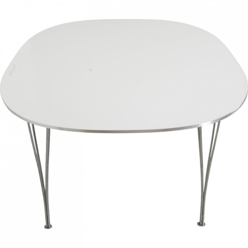 Super Elipse Dining Table by Piet Hein, 1980s for sale at Pamono