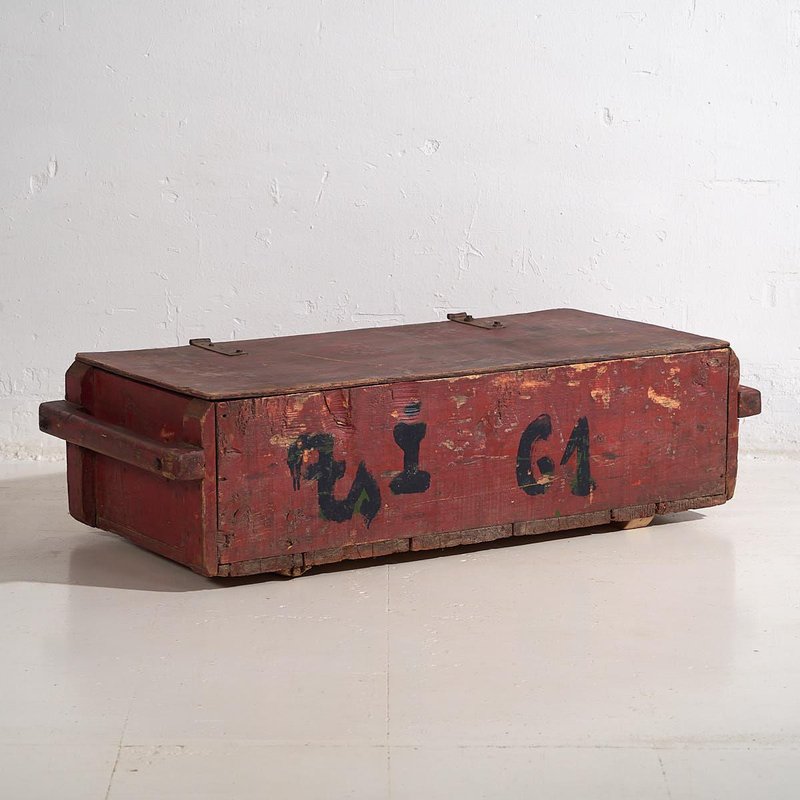 Vintage Rectangular Chest, 1940 for sale at Pamono