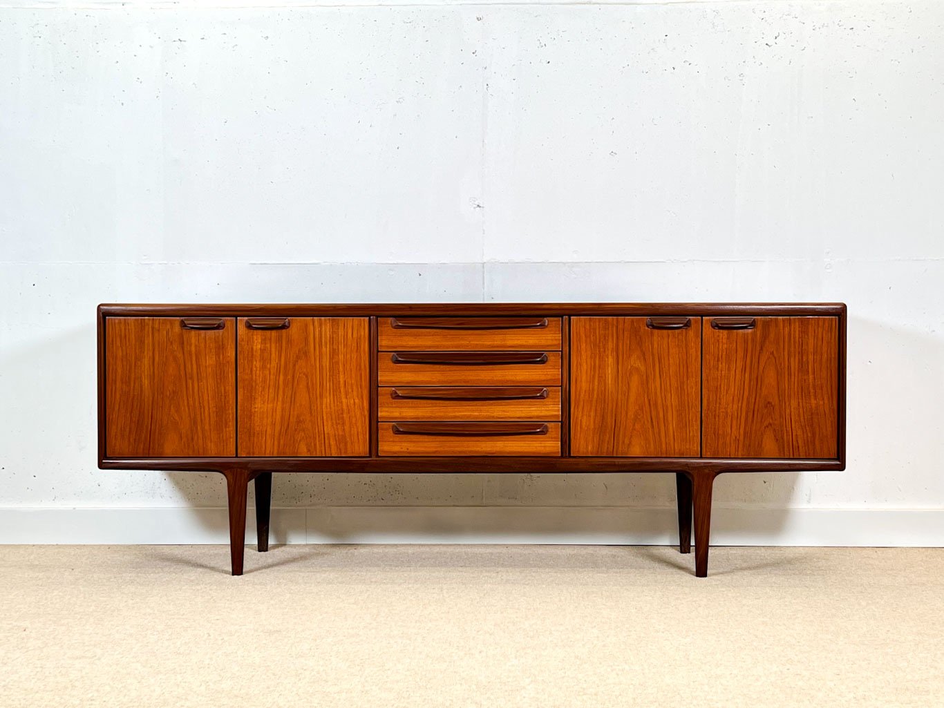 Long Sideboard attributed to A. Younger, 1960s for sale at Pamono