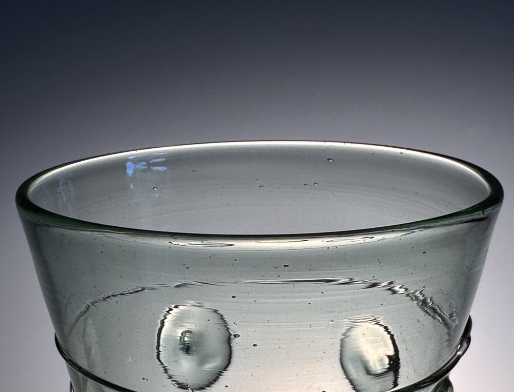Mouth-Blown Glass Art Berkemeyer Beaker from Ittig Glassworks, Germany ...
