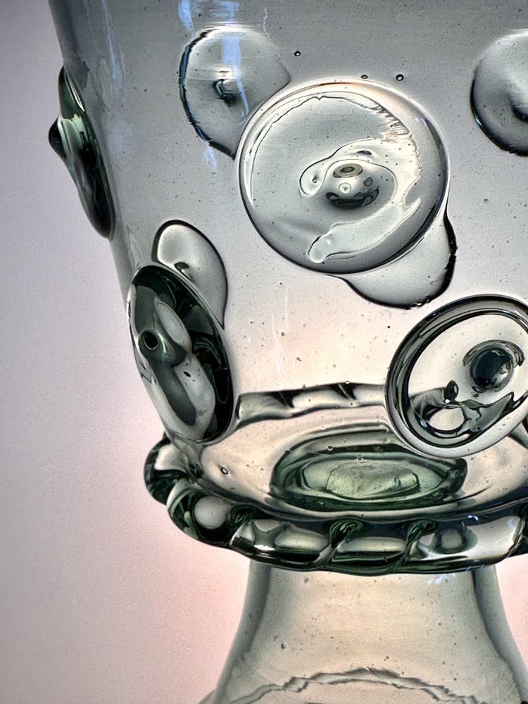 Mouth-Blown Glass Art Berkemeyer Beaker from Ittig Glassworks, Germany ...