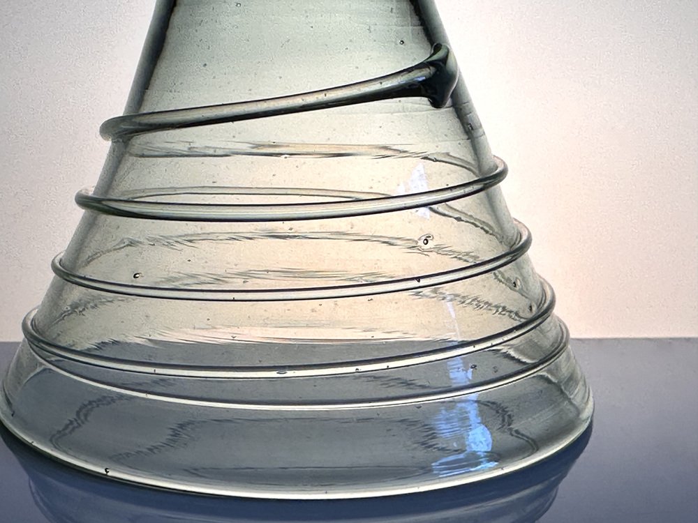 Mouth-Blown Glass Art Berkemeyer Beaker from Ittig Glassworks, Germany ...