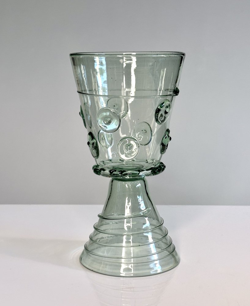 Mouth-Blown Glass Art Berkemeyer Beaker from Ittig Glassworks, Germany ...