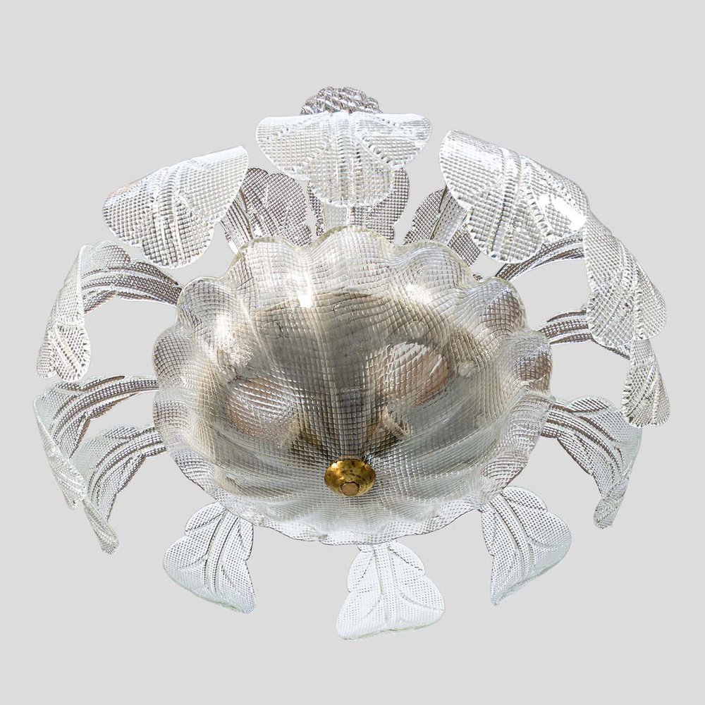 Vintage Italian Hanging Light by Barovier & Toso, 1950s for sale at Pamono