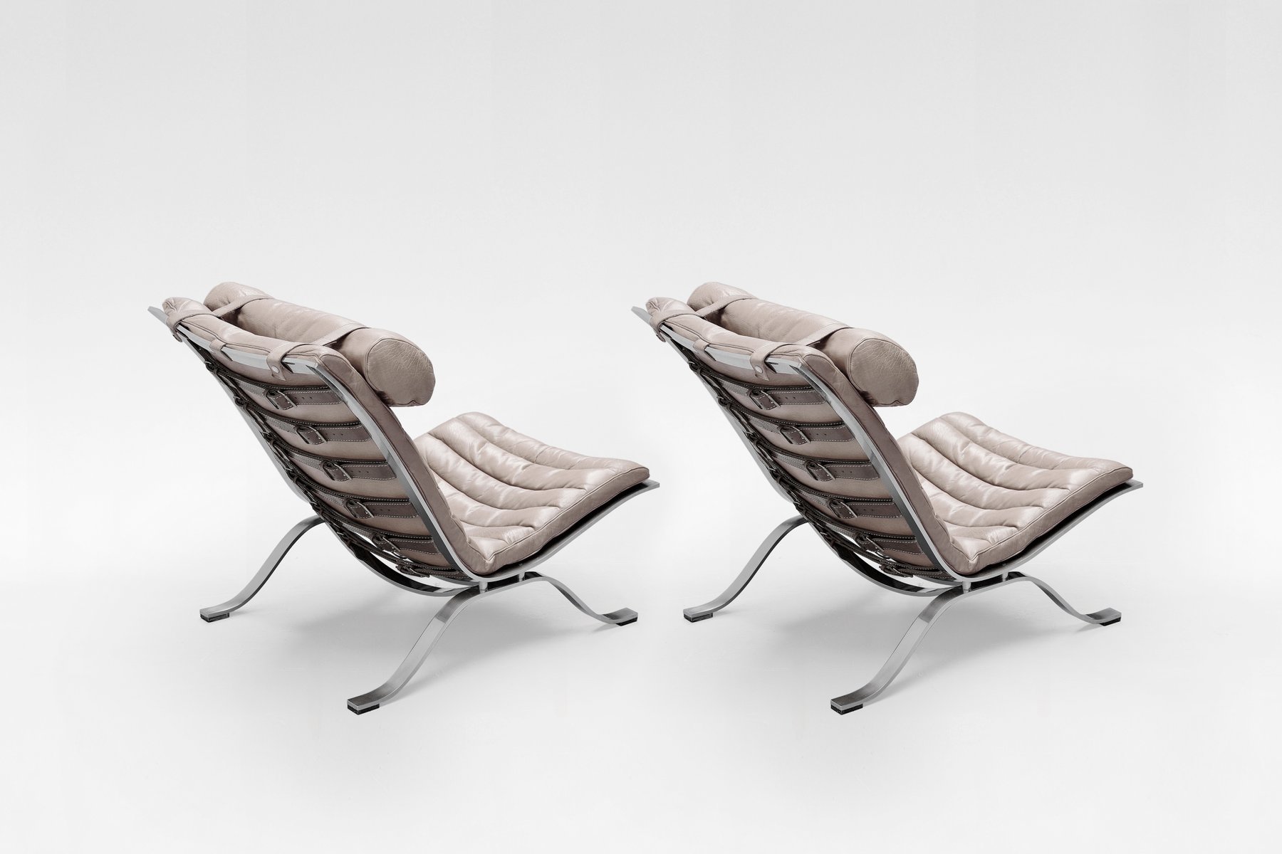 Vintage Ari Sling Lounge Chairs by Arne Norell for Arne Norell Ab ...