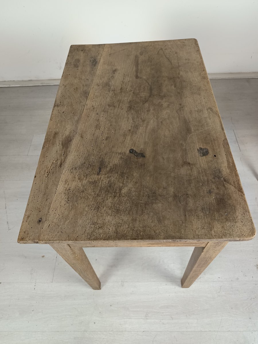Rustic Farmhouse Table Desk, 1890s for sale at Pamono
