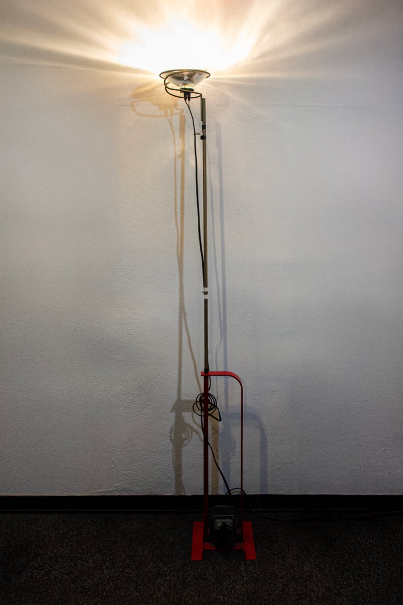Toio Floor Lamp by Achille and Pier Giacomo Castiglioni for Flos, 1962 for sale at Pamono