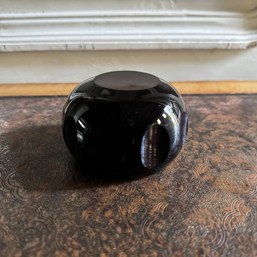 20th Century Saint-Louis Crystal Paperweight with Purple Background for ...