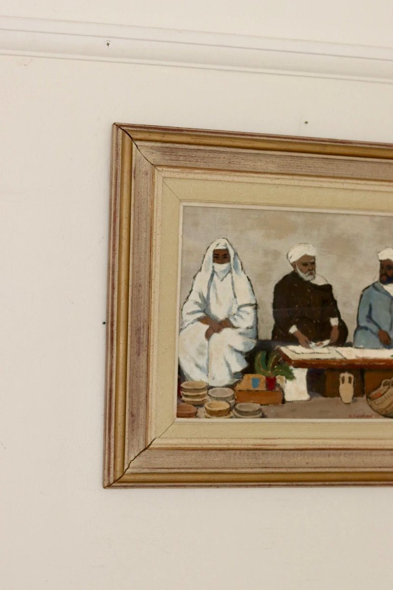 Gösta Sundvall, Three Figures, 1920s-1940s, Oil on Panel, Framed for ...