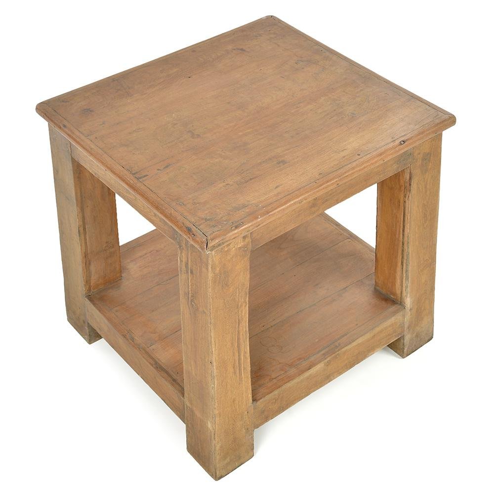 Square Table in Solid Wood for sale at Pamono