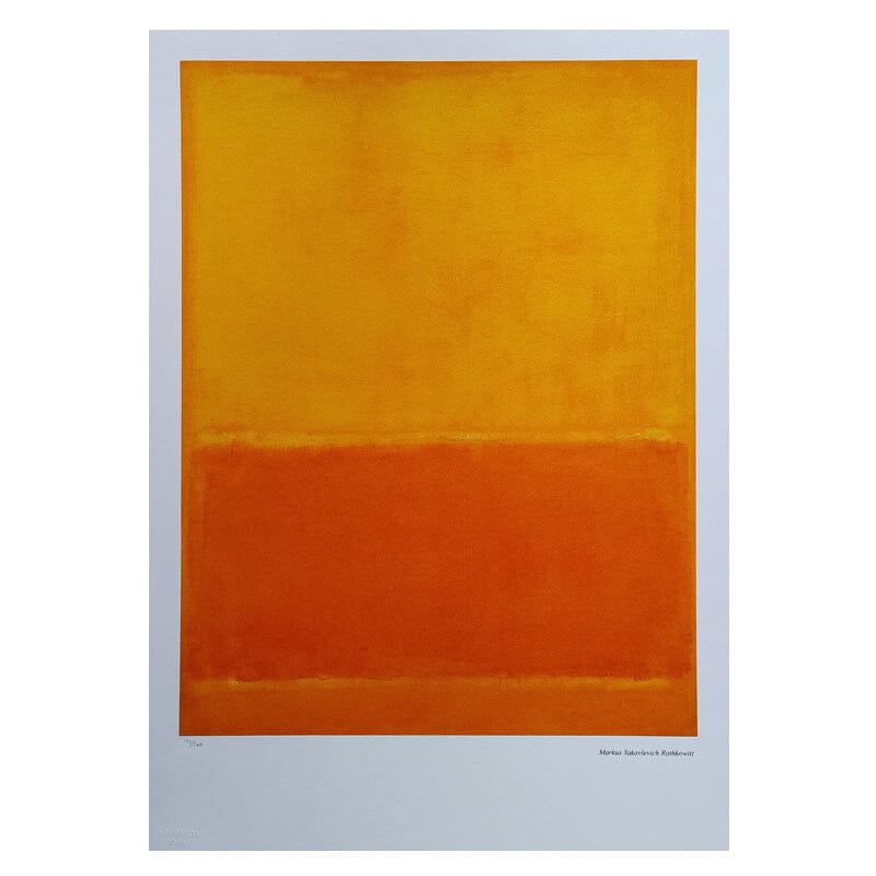 Mark Rothko, Composition, 1980s, Lithograph for sale at Pamono
