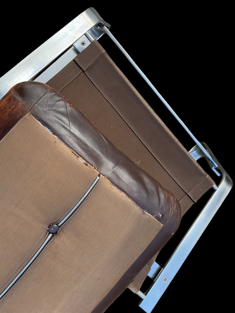 Set of Mid-Century Lounge Chair and Ottoman by Nordahl & Elsa Solheim ...