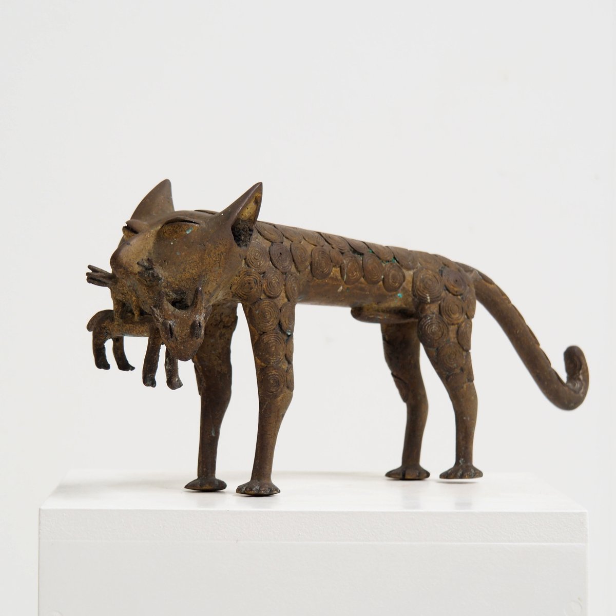 Bronze Memorial Statue of the Fon People, Benin, 1950s for sale at Pamono