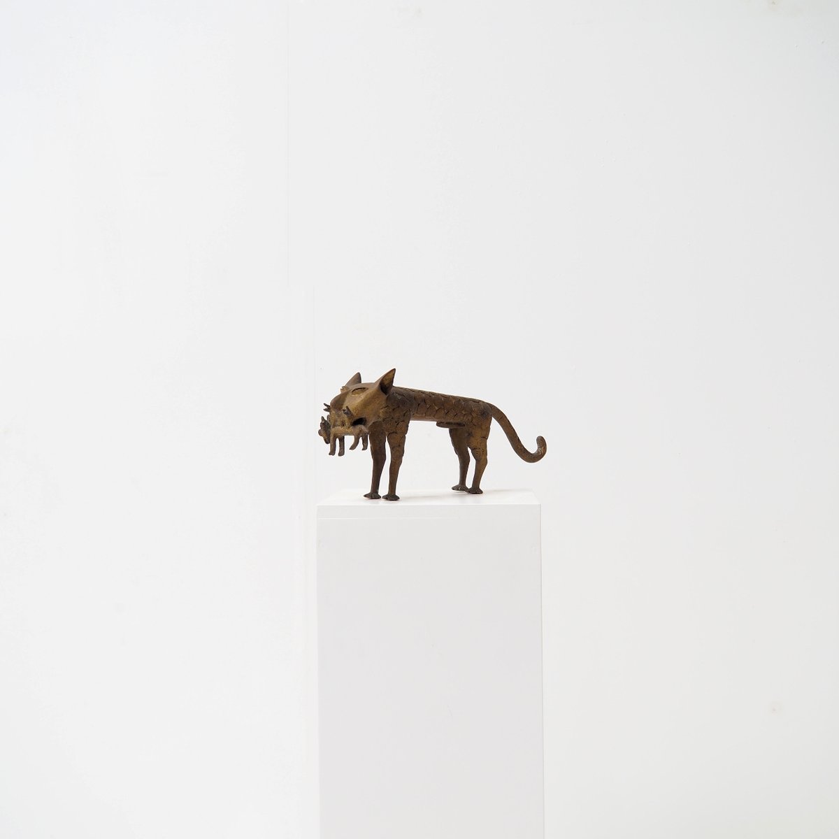 Bronze Memorial Statue of the Fon People, Benin, 1950s for sale at Pamono