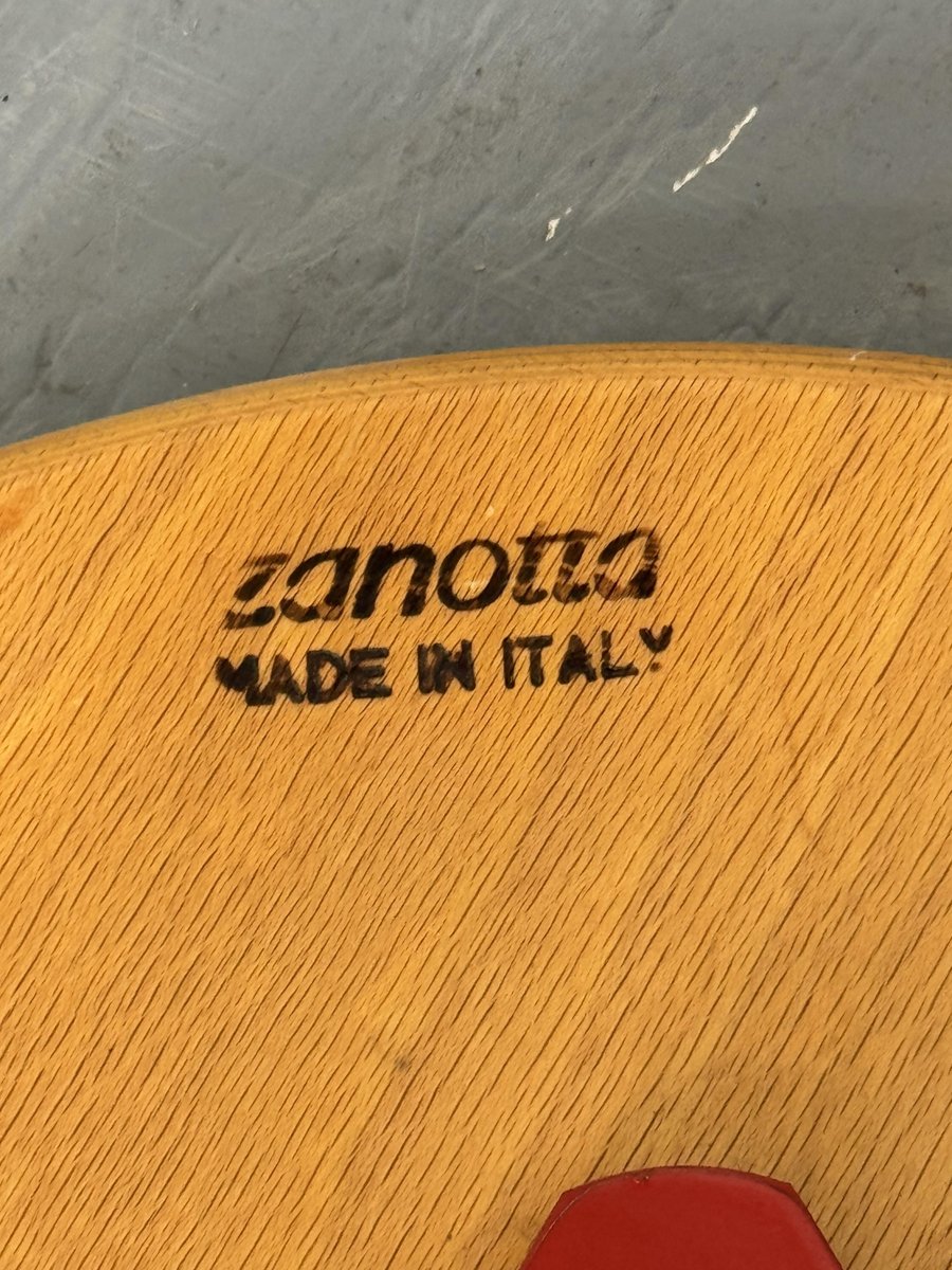 Modernist Italian Swivel Stool by D Urbino & Lomazzi, De Pas for Zanotta, 1970s for sale at Pamono