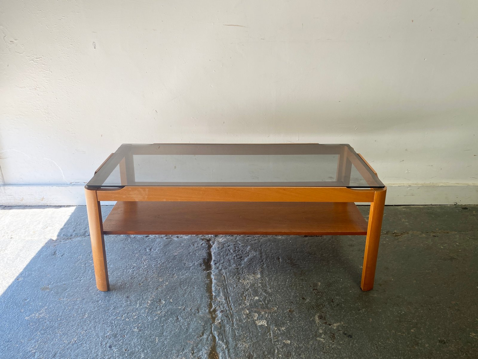 Mid-Century Modern Teak Coffee Table by Myer, 1960s for sale at Pamono