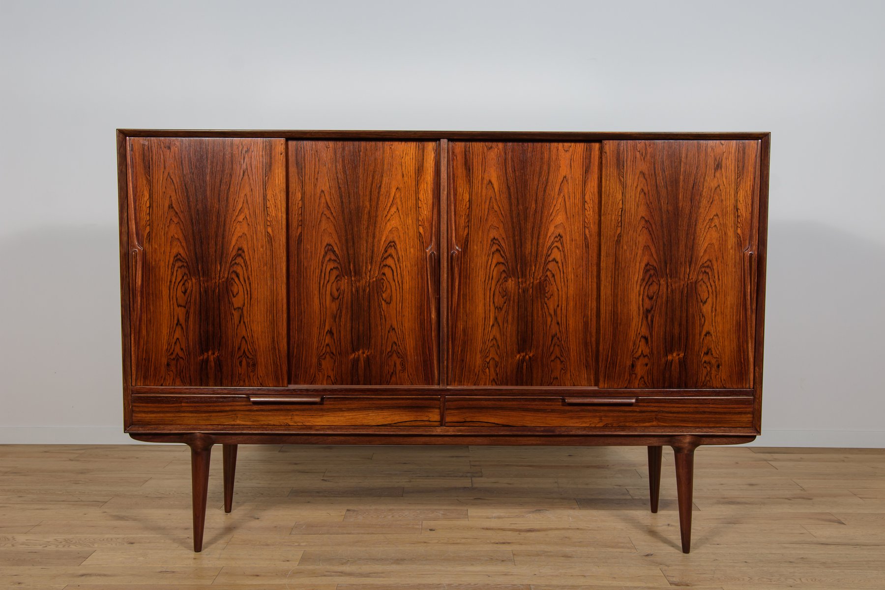 Mid-Century Modernn Rosewood Sideboard by G. Omann for Omann Jun, 1960s ...