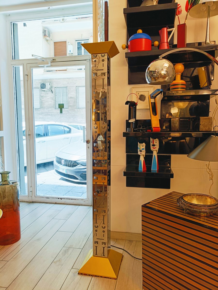 Italienische Design Ollo Stehlampe von Alessandro Mendini für Alchimia, 1980er bei Pamono kaufen