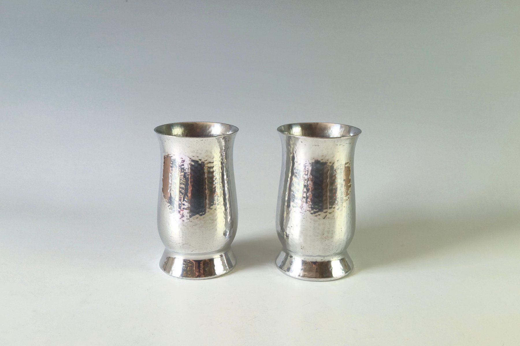 Razutal Vases by Richard Adolf Zutt for Metal Workshops Zurich, 1930s ...