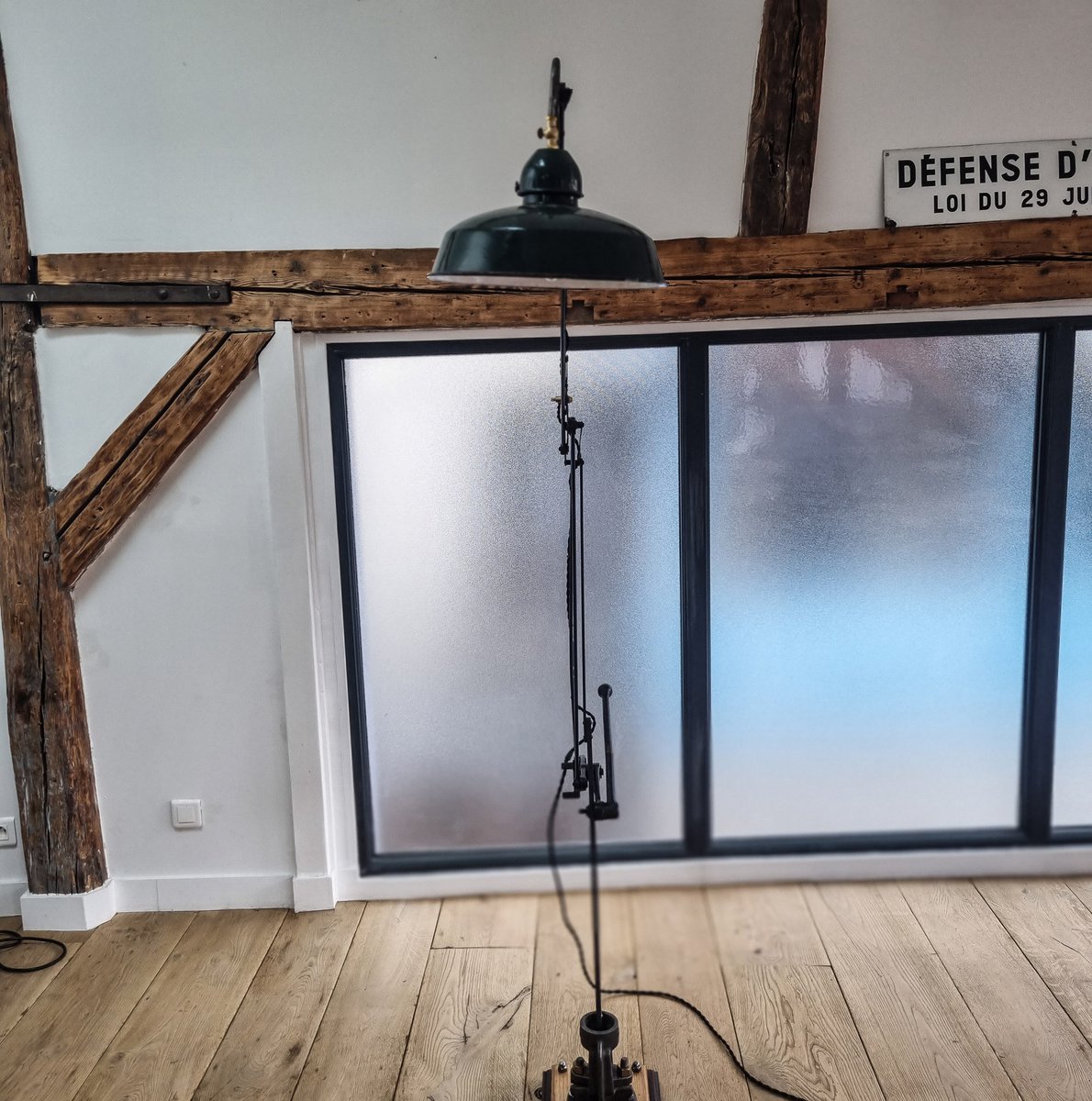 Model 167 Architectural Lamp, 1920s for sale at Pamono