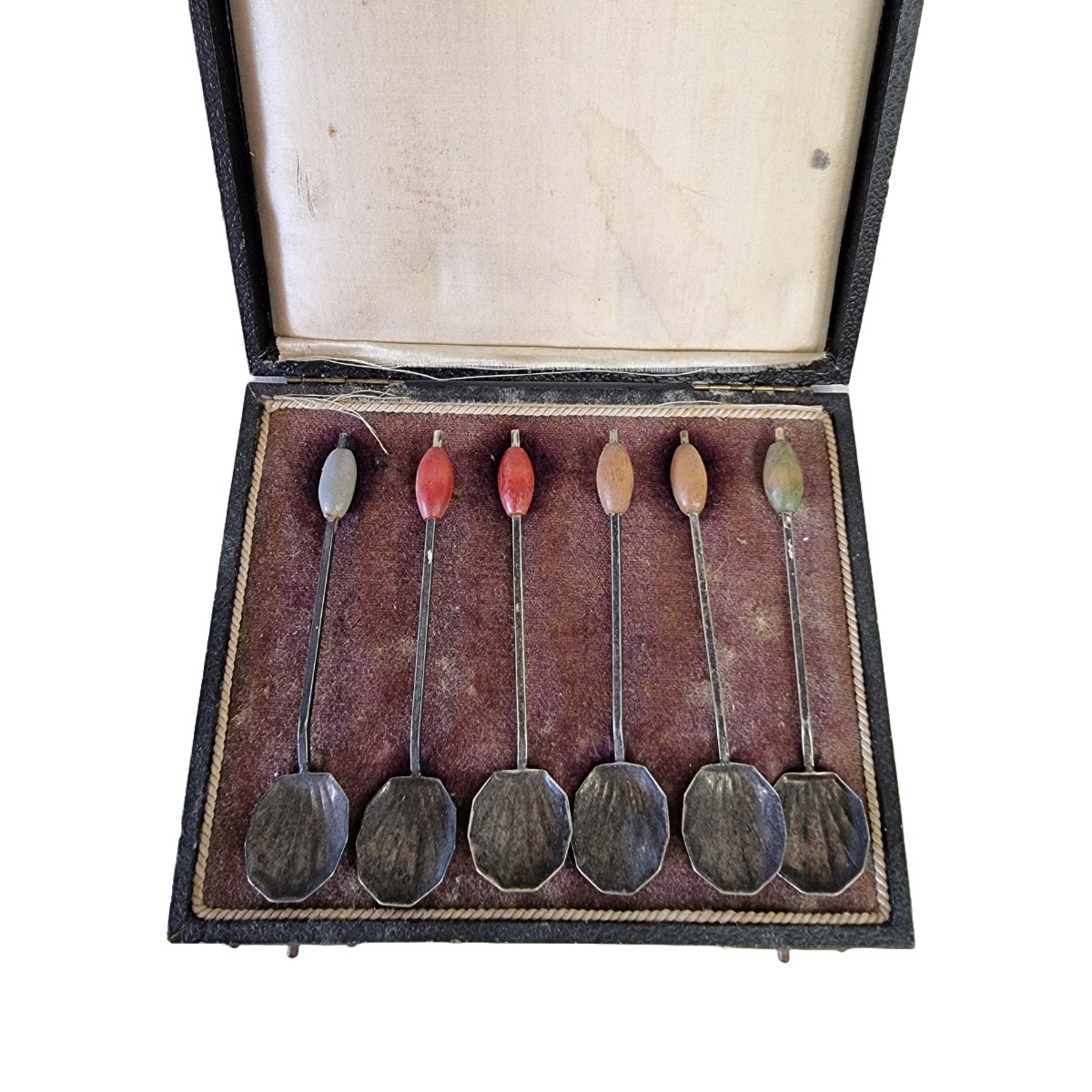 Art Deco Silver-Plated Coffee Spoons, 1920s-1930s, Set of 6 for sale at ...