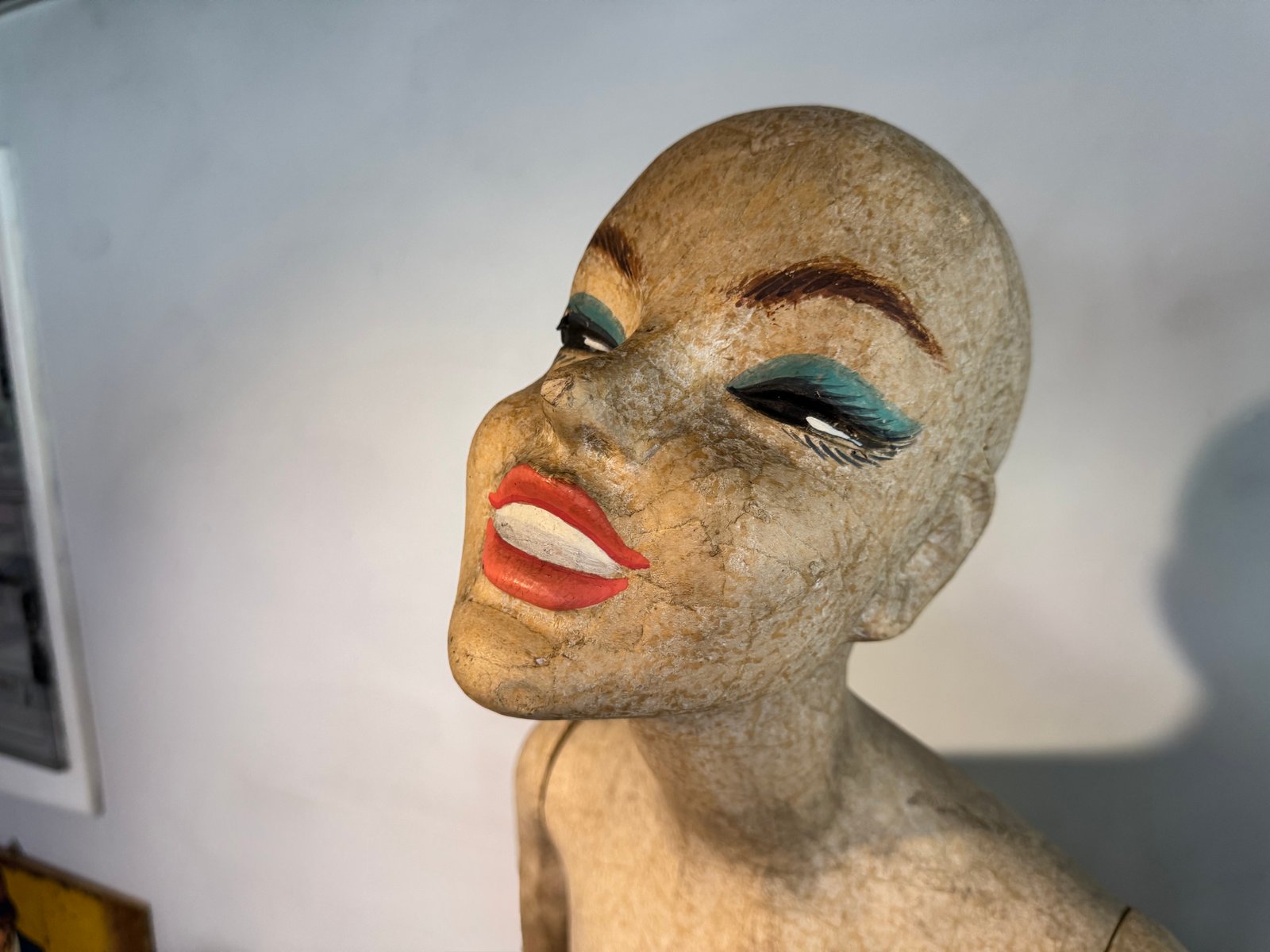 Papier Mache Display Mannequin, 1950s for sale at Pamono