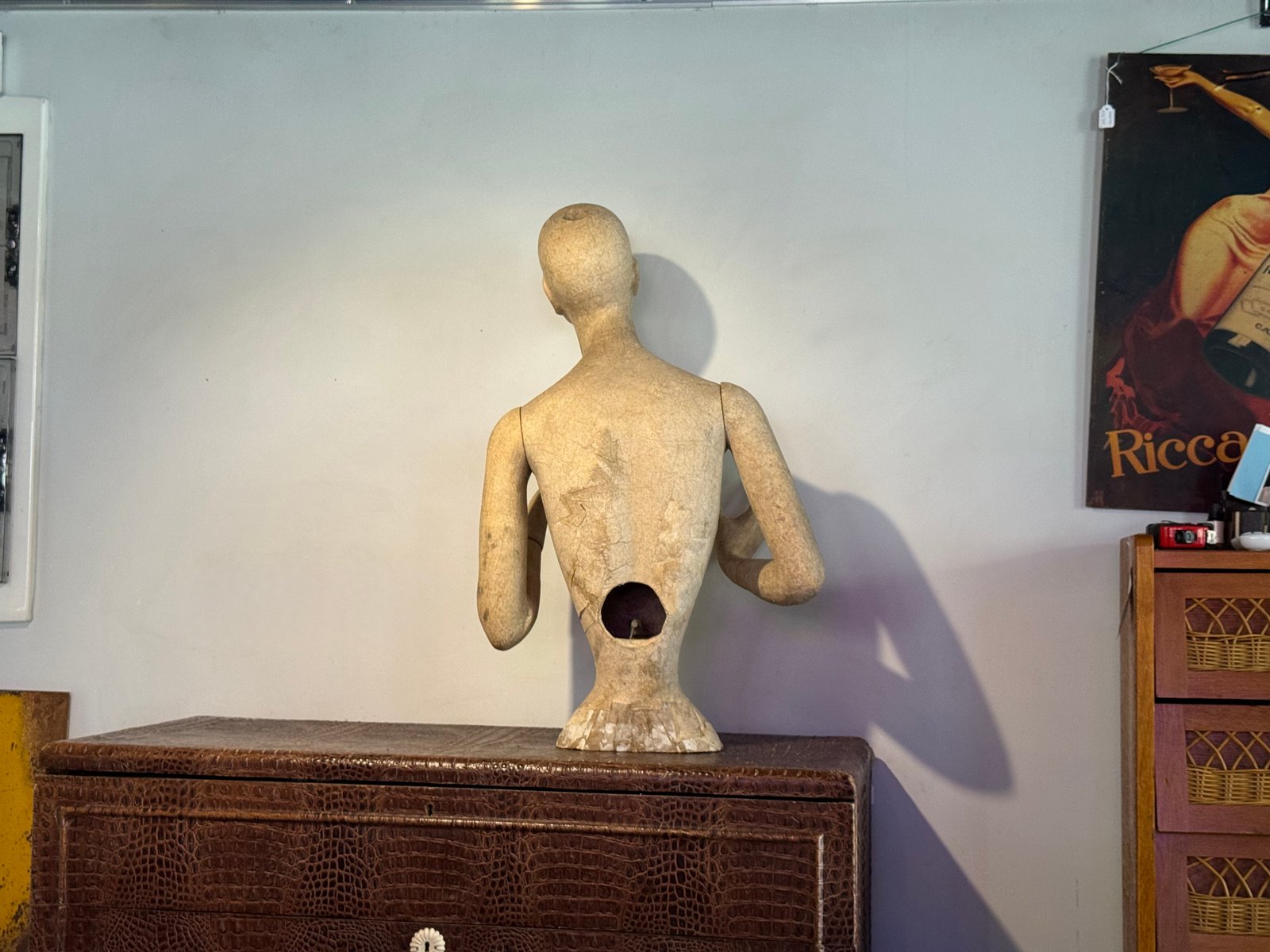 Papier Mache Display Mannequin, 1950s for sale at Pamono