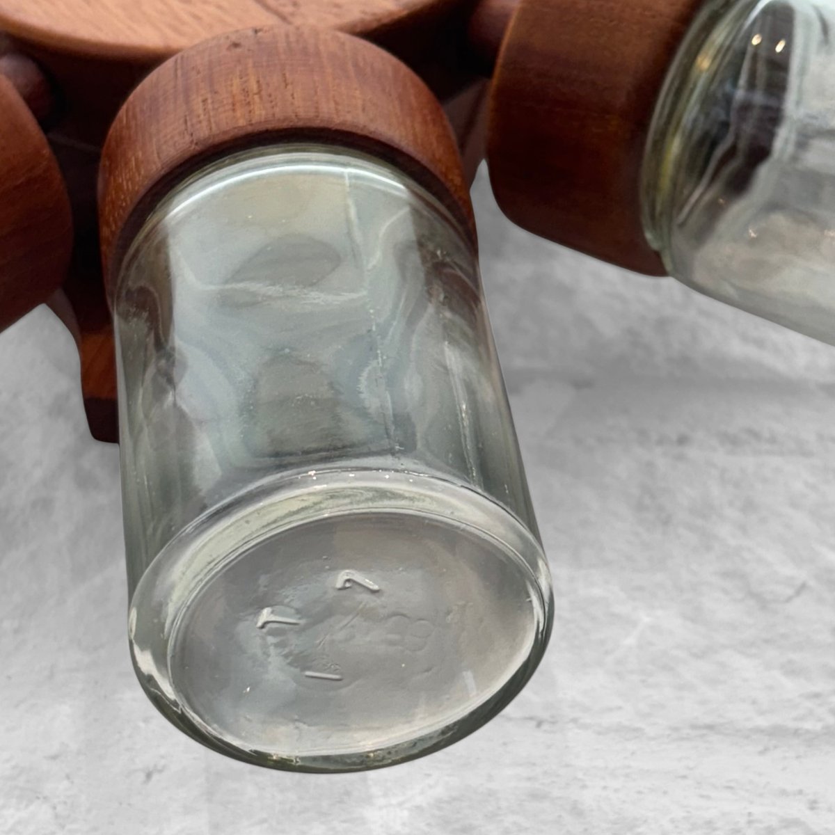 Scandinavian Modern Spice Rack Wheel in Teak from Digsmed, Denmark ...