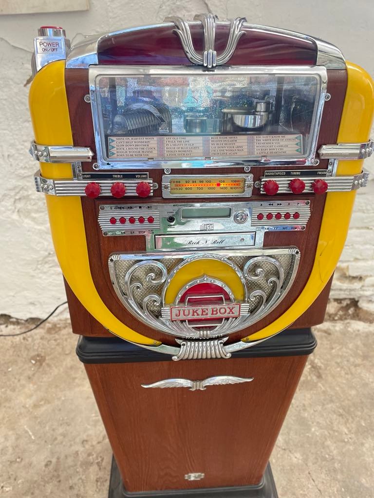 Vintage Jukebox Style CD Radio by Polyconcept, 1997 for sale at Pamono