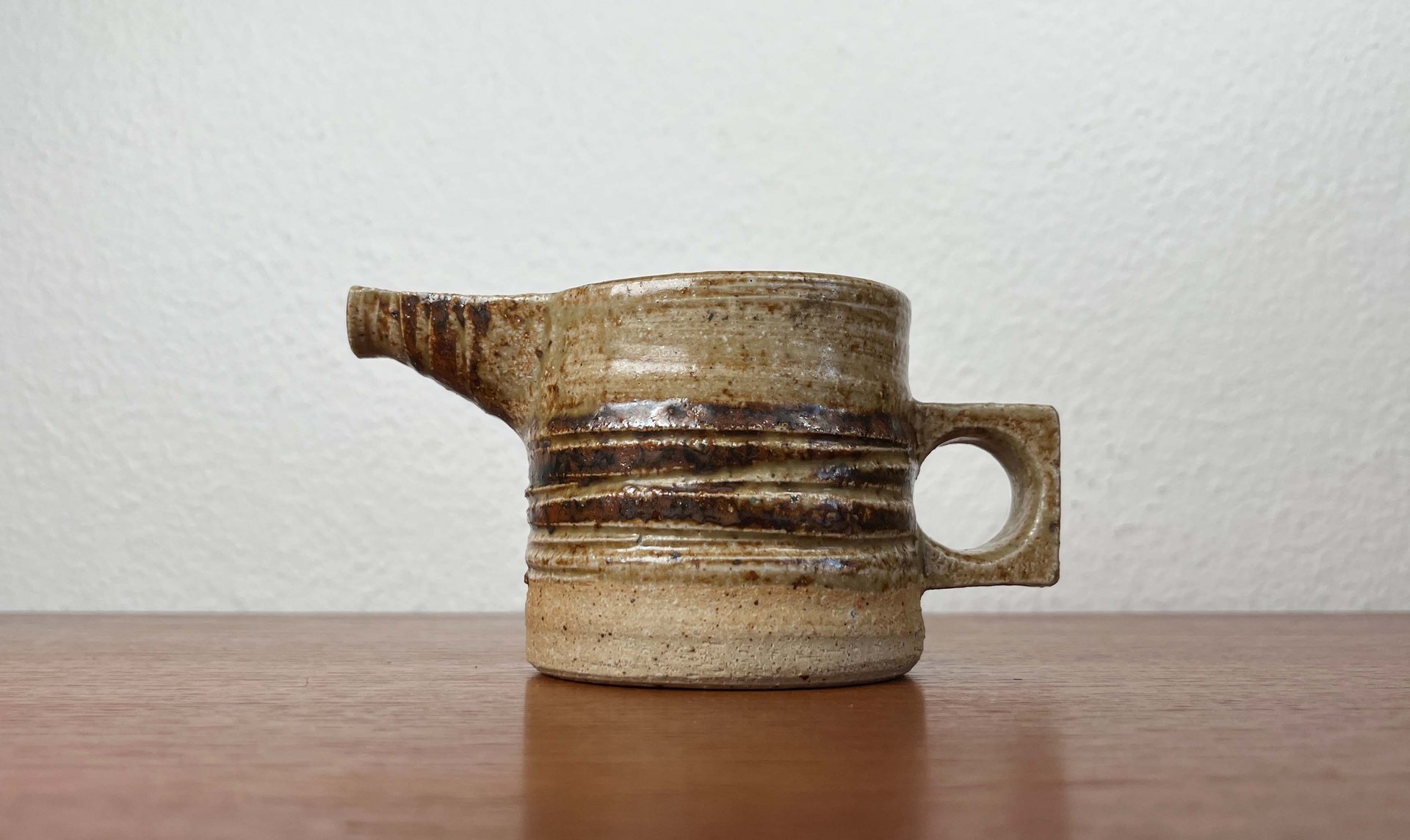 Mid-Century Modern Danish Studio Pottery Carafe by Tue Poulsen for Tue ...
