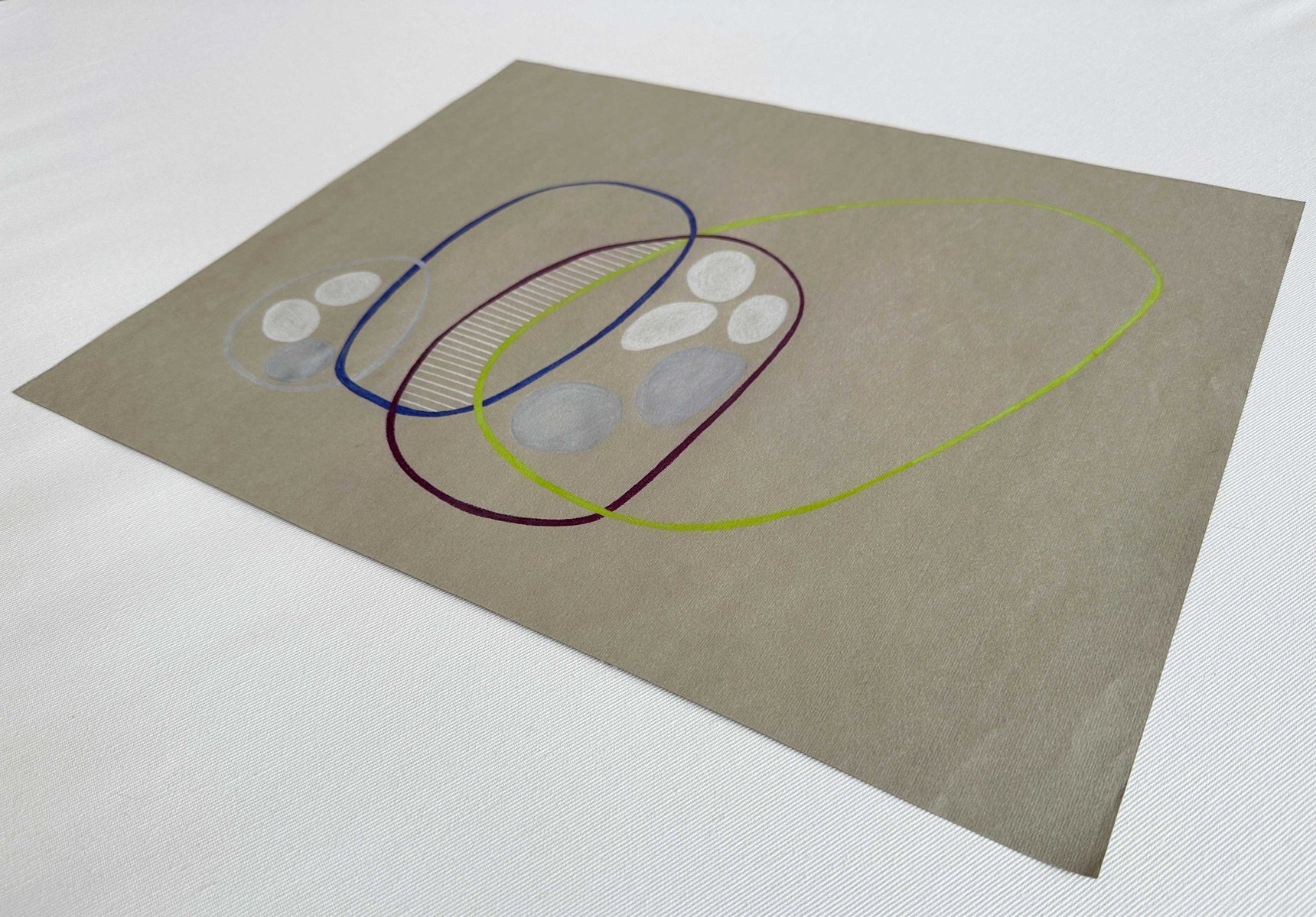 Amanda Andersen, Venn Diagram, Colored Pencil Drawing on Paper, 2023 ...
