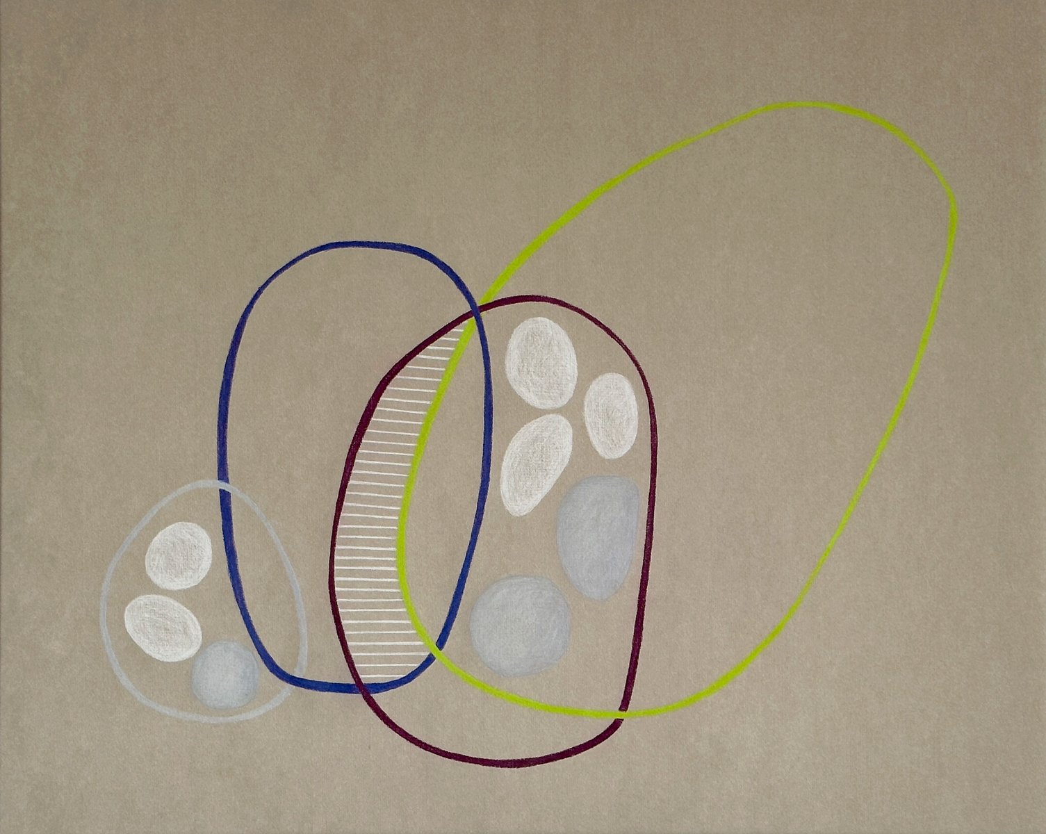 Amanda Andersen, Venn Diagram, Colored Pencil Drawing on Paper, 2023 ...