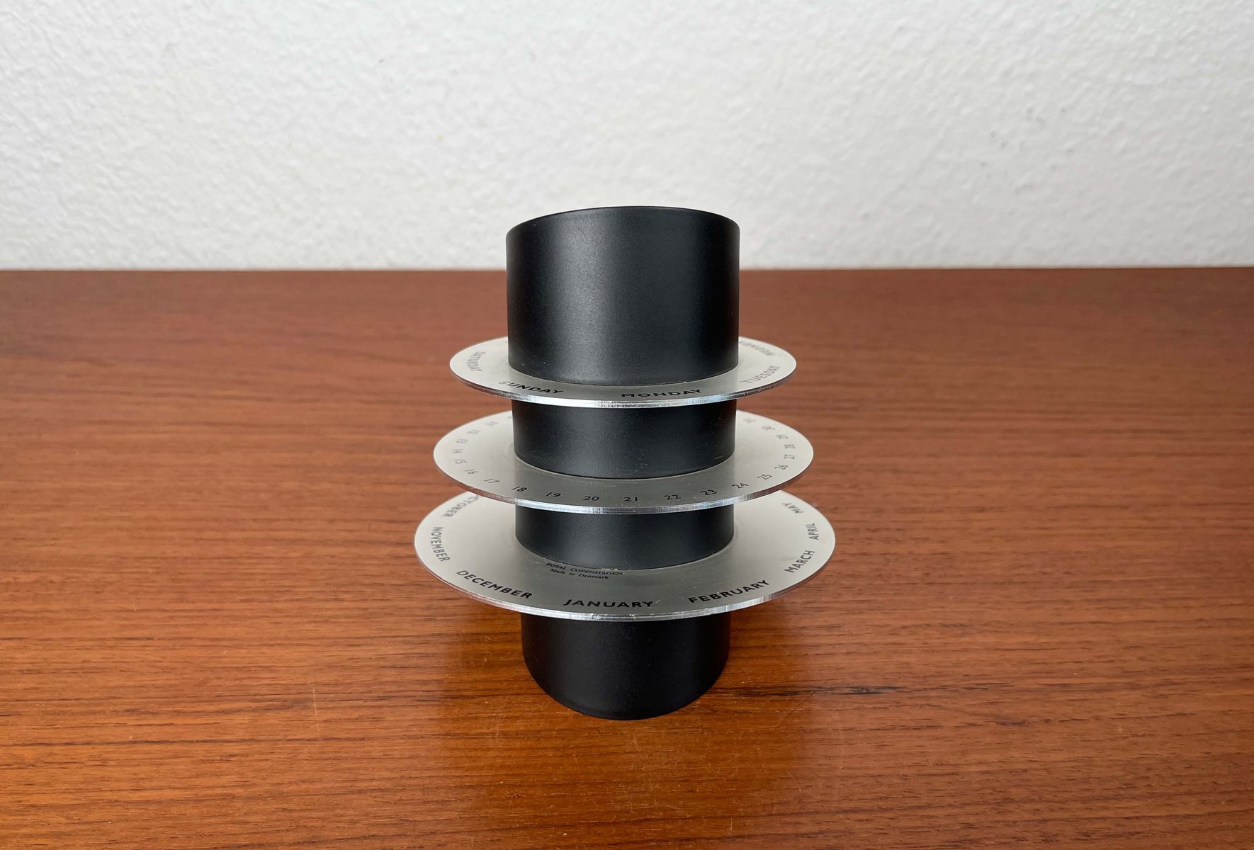 Postmodern Perpetual Eternity Calendar by Mette Kiellerup for Royal ...