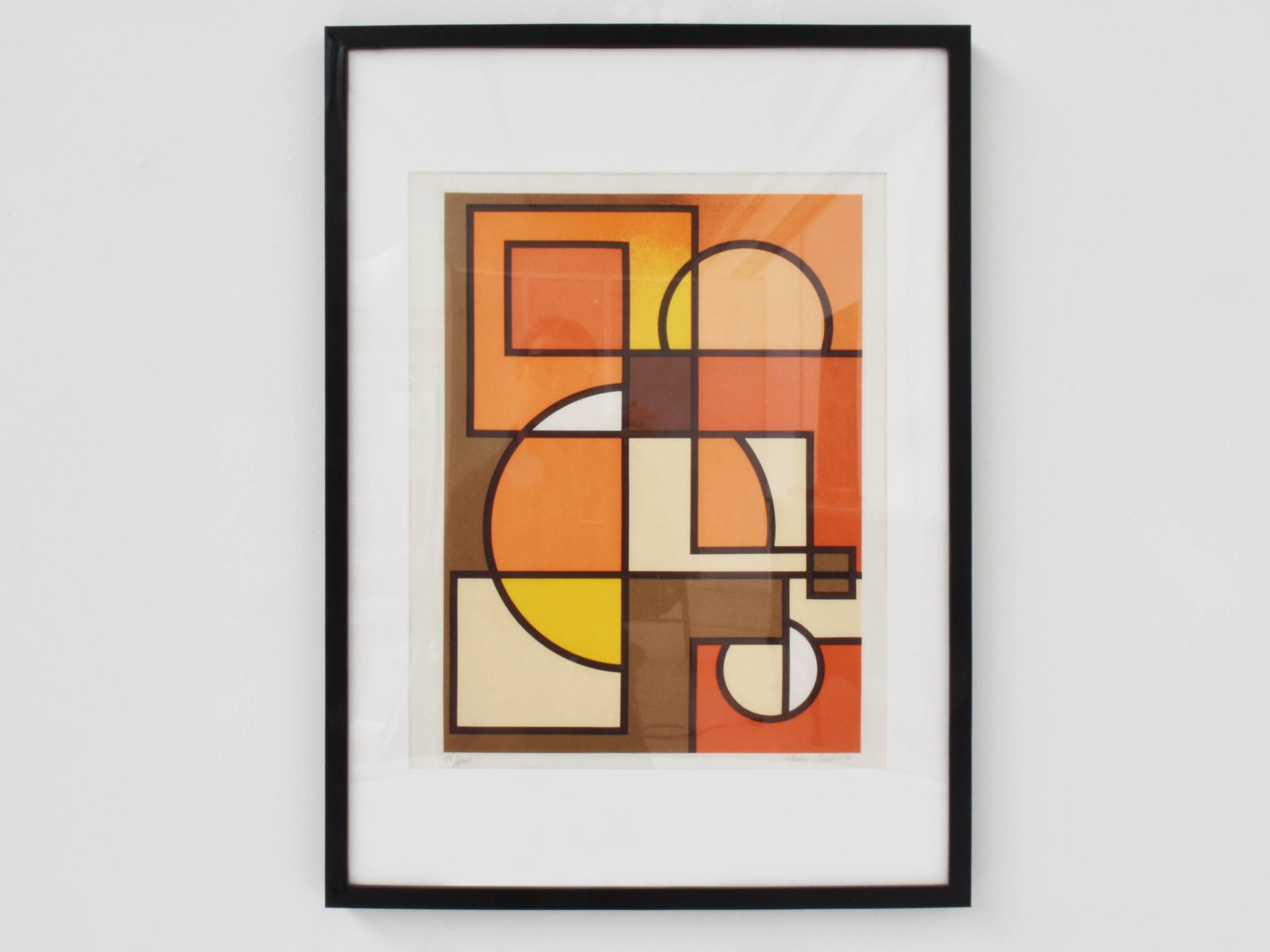 Mario Radice, Composition, 1970, Serigraph for sale at Pamono
