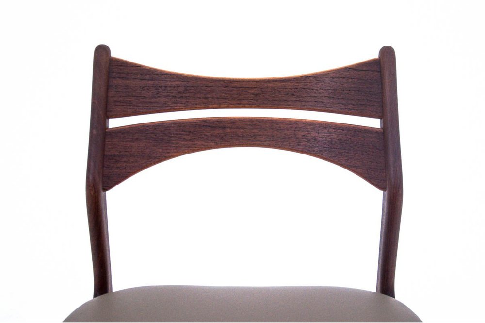 Dänische Stühle von Eric Buck, 1960er, 4er Set bei Pamono kaufen