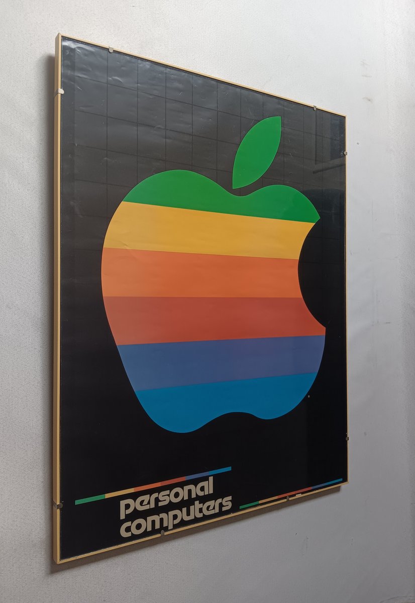 Apple Macintosh Personal Computer Poster, 1980s for sale at Pamono
