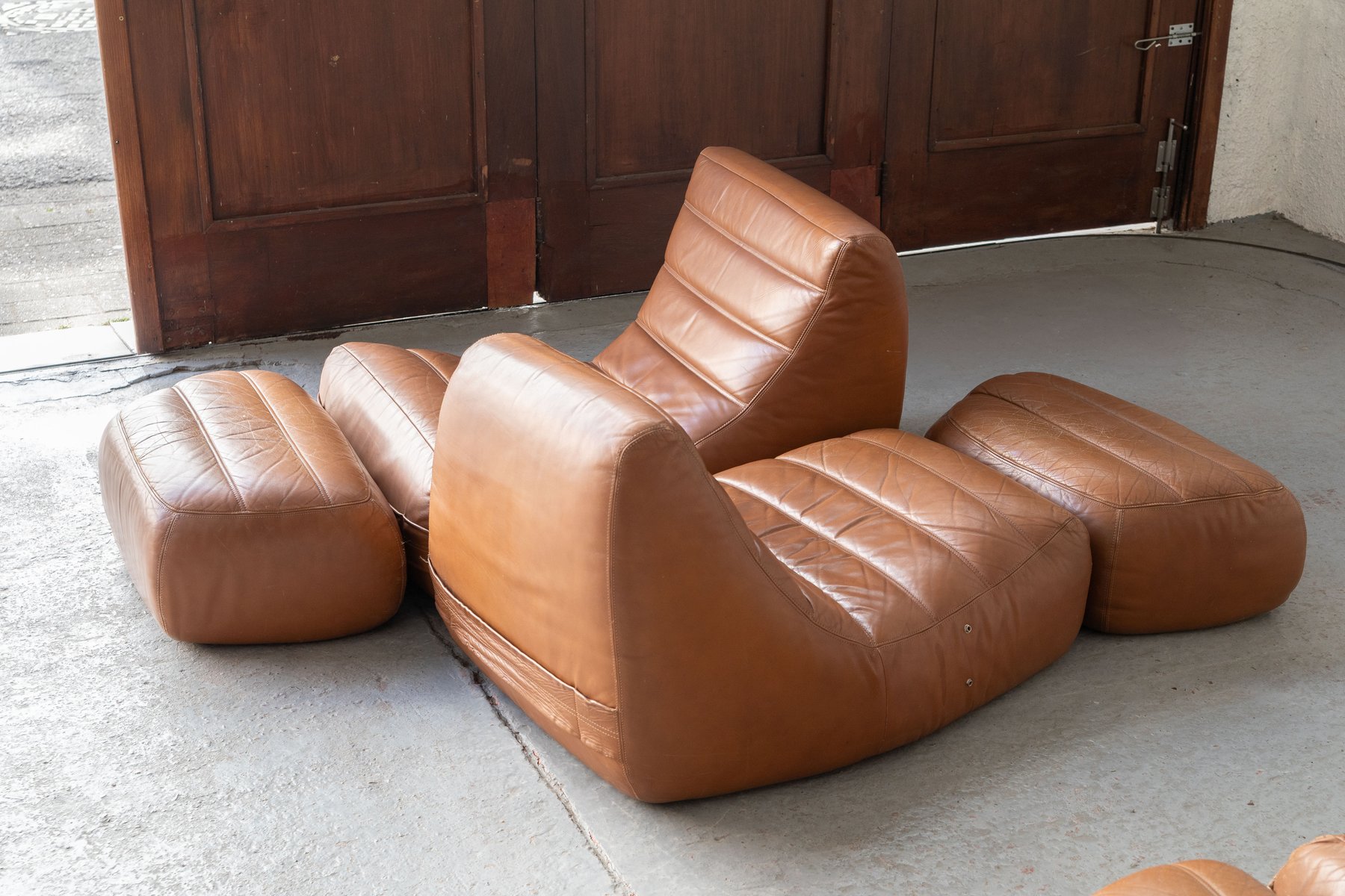 Canapé Modulable Saparella par Michel Ducaroy pour Ligne Roset, Set de ...