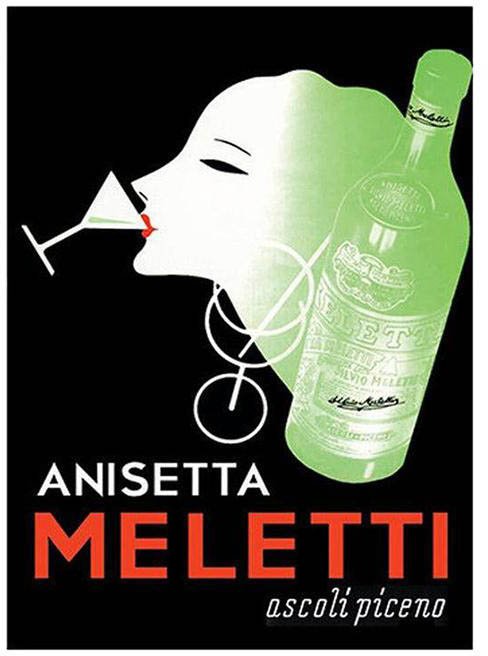 Poster by Anisetta Meletti, 1947 for sale at Pamono