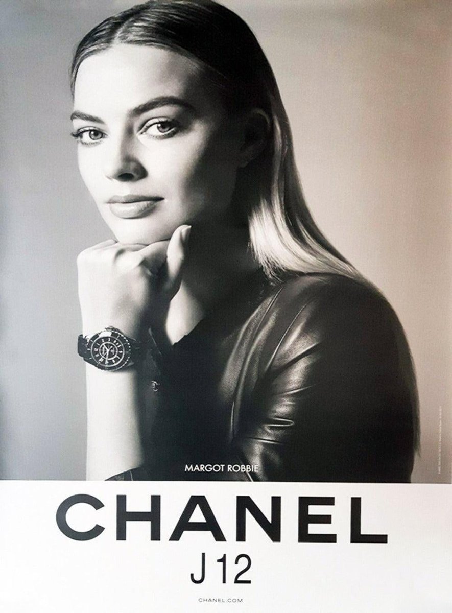 Margot Robbie Poster from Chanel, 2021 bei Pamono kaufen
