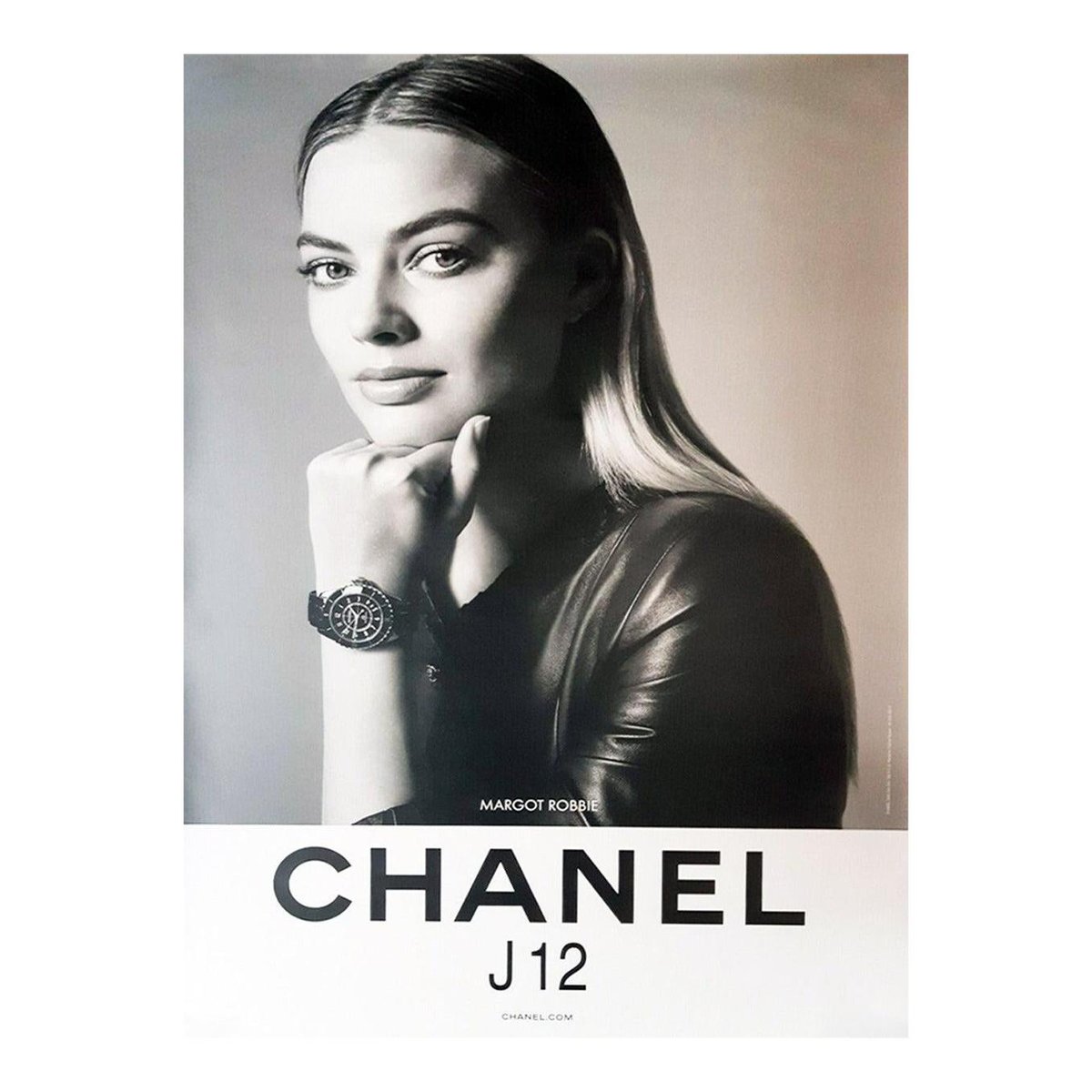 Margot Robbie Poster from Chanel, 2021 for sale at Pamono