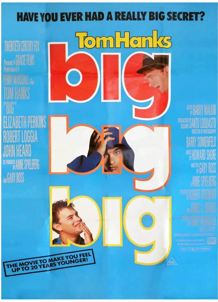 Big Red & Blue Poster, 1988 for sale at Pamono