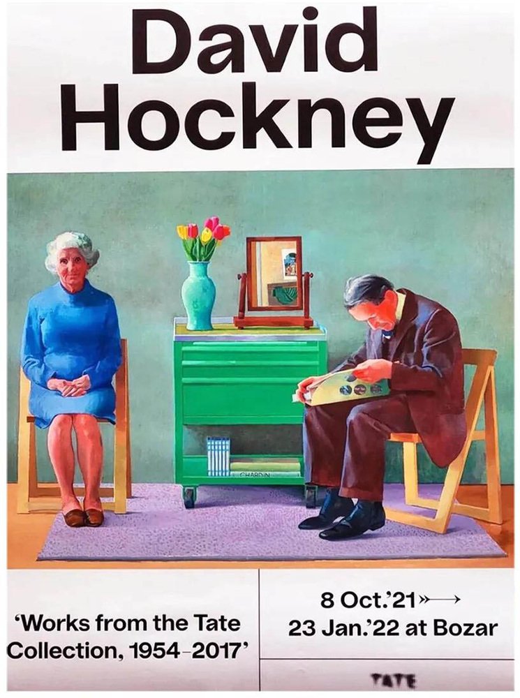 David Hockney Works from the Tate Collection Poster, 2021 for sale at ...