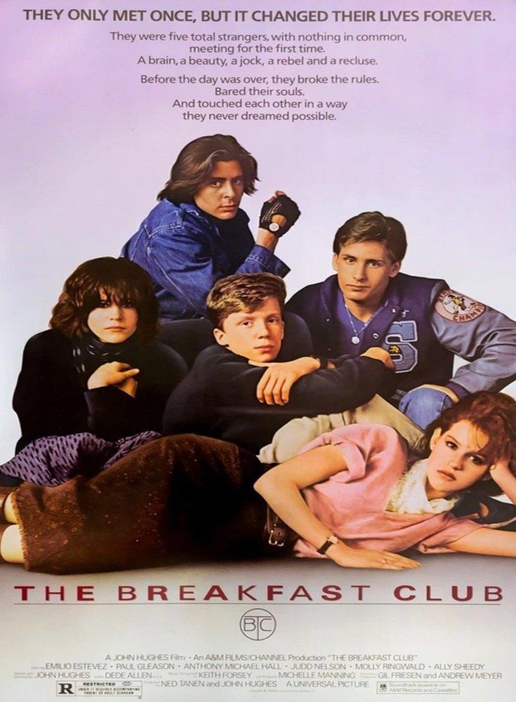 The Breakfast Club 1 Poster, 1985 for sale at Pamono