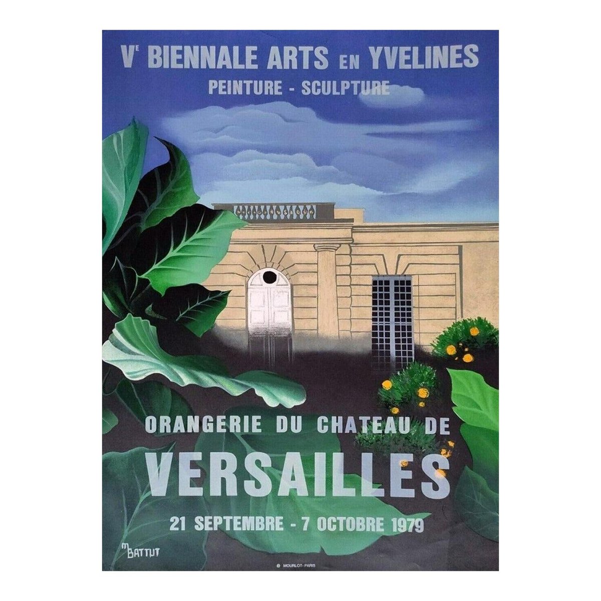 Palace of Versailles Biennale, 1979, Poster for sale at Pamono