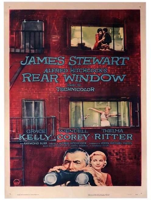 Rear Window Poster, 1954 for sale at Pamono