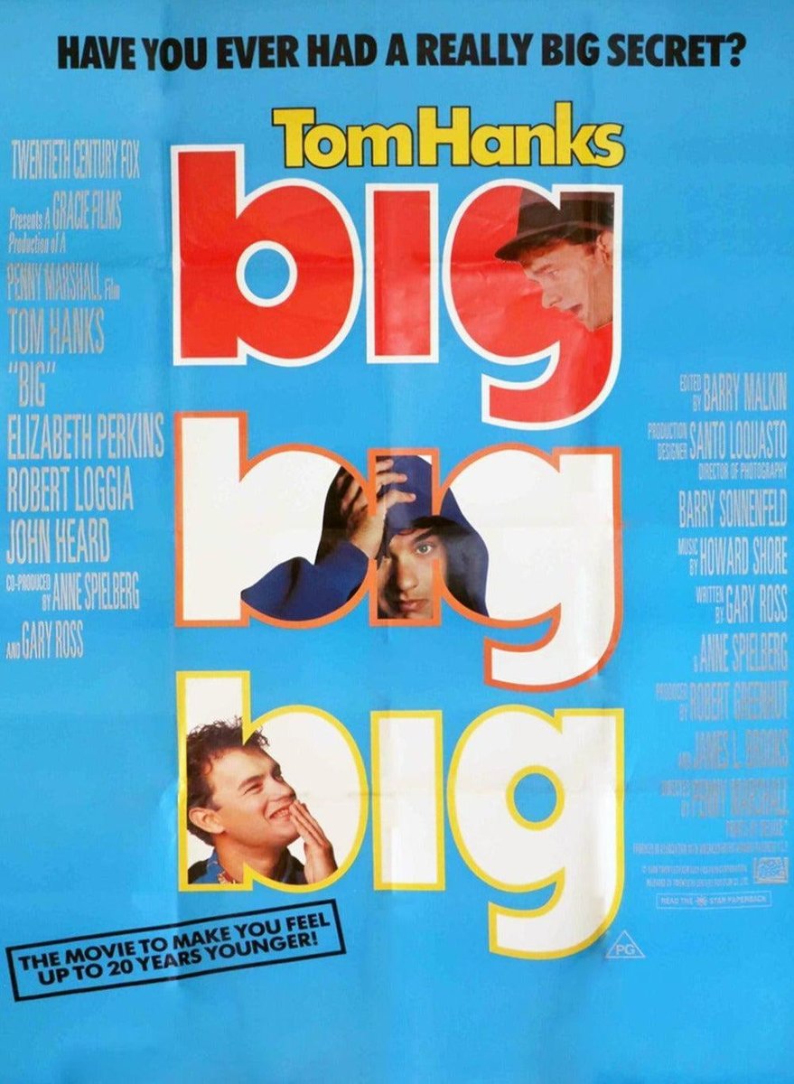 Big Movie Poster, 1988 for sale at Pamono